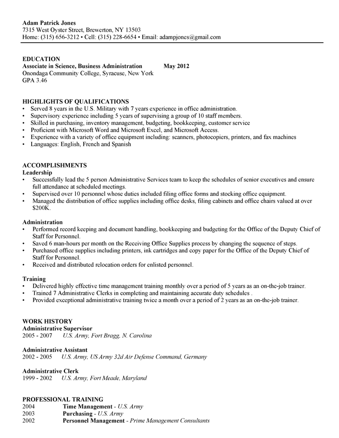 Functional Resume Format: Examples & Free Downloads
