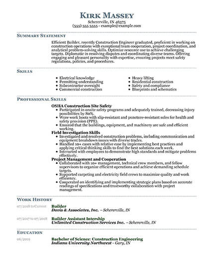 Functional Resume Format: Examples & Free Downloads