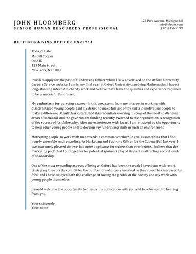 Cover Letter Formats | How to Format a Cover Letter