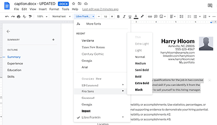 2023 Google Docs Resume Templates [Free Resume Templates]