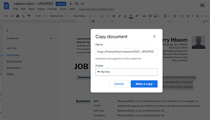 2023 Google Docs Resume Templates [Free Resume Templates]