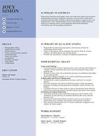 Functional Resume Format: Examples & Free Downloads