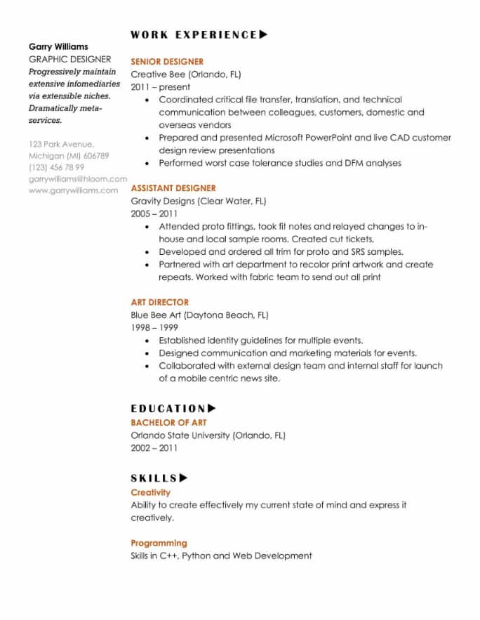 Simple and Clean Resume Templates (+ Expert Tips) | Hloom